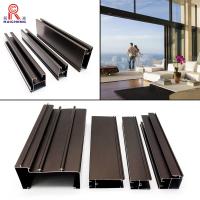 China Airtight Aluminium Window Profile Lightweight 10mm Thickness 6000 Series for sale