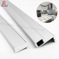 China T8 Aluminium Handle Profile For Kitchen 3mm Thickness Sandblasted for sale