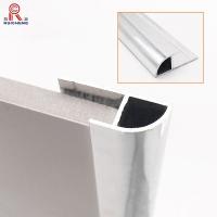 China 3mm Aluminium Panel Trim , Corrosion Resistance Anodized Aluminum Corner Trim for sale