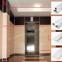 China ODM Aluminum Wall Guard , 3m Length Aluminum Tile Corner Trim for sale