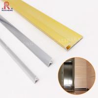 China Golden Decorative Aluminum Trim Molding 10mm X 20mm Mill Finished for sale