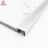China 6063 Aluminium Stair Nosing Edge Trim T5 71mm X 10mm Size ASTM for sale