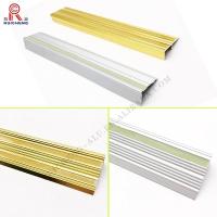 China Photoluminescent Aluminum Step Edge Trim 3mm Thickness Anti Slip for sale
