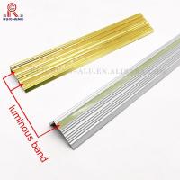 China Photoluminescent Aluminum Step Edge Trim 3mm Thickness Anti Slip for sale