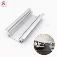 China Indoor Aluminium LED Strip Light Profile 3mm Thickness Wall Mounted for sale