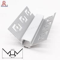 China Angle Aluminium LED Strip Light Profile 0.8mm Thickness Sandblasting Finish for sale