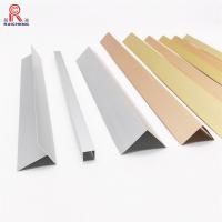 China Extruded Aluminium Angle Profile Grade 6061 T6 Temper V Shape for sale