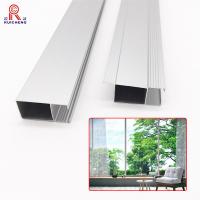 China Lightweight Powder Coated Aluminium Pipe 10mm Width High Strength for sale