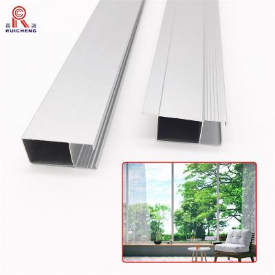 China Rectangular Aluminum Pipe Tube Grade 6061 Electrophoresis Treatment for sale