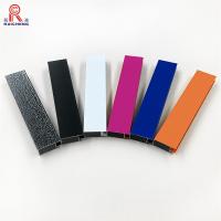 China Oval  Aluminium Tube 100mm Diameter Wearproof Scratchproof Powder Coated for sale
