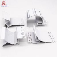 China Anodized Aluminium Led Strip Light Channel Profile Extruded T8 Temper for sale