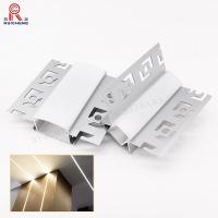 China Wall Corner Aluminium LED Strip Light Profile 3mm Thickness Recessed for sale