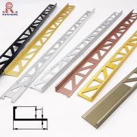 China Mill Finished Aluminum Tile Trim 2.4m Length , ODM Tile Aluminium Corner Trim for sale