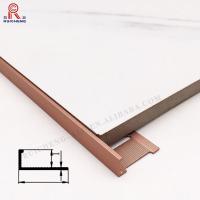 China Luxury Anodized Surface L Shape Aluminium Trim 90 Degree Corner Tile Trim for sale