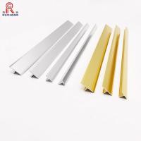 China Gold Profile Floor Tile Flooring Non Slip Transition Strips Edge for sale