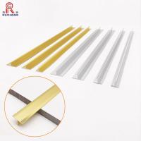 China Gold Profile Floor Tile Flooring Non Slip Transition Strips Edge for sale