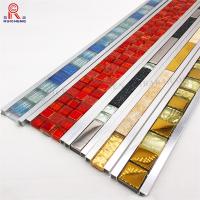 China Aluminium Listello Tile Trim Abrasion Proof For Kitchen Backsplash for sale