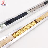 China Aluminium Listello Tile Trim Abrasion Proof For Kitchen Backsplash for sale
