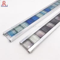 China Home Wall Chrome Listello Tile Trim Minimalist Design Mosaic for sale