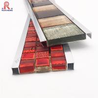China Aluminium Listello Tile Trim , Weather Resistance Listello Mosaic Tile Trim for sale