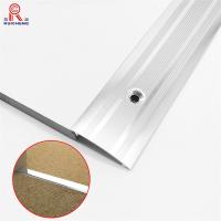 China Polished Aluminium Transition Strip Multifunction 38mm Width 6063 T5 for sale
