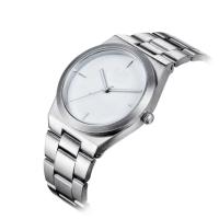 China Printed Dial Custom Design Watches Water Resistant 3ATM Stainless Steel Strap Watch for sale