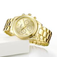 China Luxury Men Alloy Quartz Watch Waterproof Wristwatch Subdial For Decoration for sale