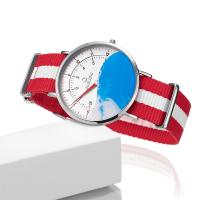China Luxury Mens Quartz Watch Stainless Steel Wrist Watch 3ATM Waterproof for sale