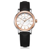 China Fashion Women Quartz Watch Multiple Colors Stainless Steel Waterproof 30mm for sale
