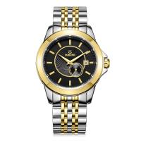 China Waterproof Copper Dial Quartz Stainless Steel Watch Luminous Men Mechanical Watch for sale