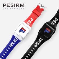 China Silicone Rubber Exchangeable Watch Led Sports Watch for sale