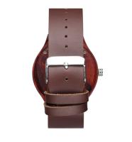 China Analog Dial Display Custom Design Watches , Men'S Waterproof Wood Watch for sale