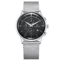 China Stainless Steel Mens Quartz Watch One Year Guarantee CE ROHS SGS Approved for sale