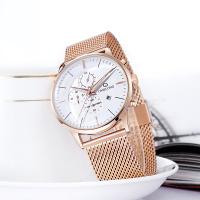 China Stainless Steel Mens Quartz Watch One Year Guarantee CE ROHS SGS Approved for sale