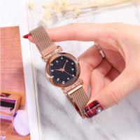 China High Bright Women Starry Sky Waterproof Watch With Thickening And Hard Acrylic Glass for sale