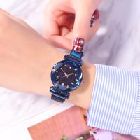 China High Bright Women Starry Sky Waterproof Watch With Thickening And Hard Acrylic Glass for sale