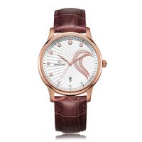 China Fashion Luxury Stainless Steel Case Back Wristwatch for Couple Lover for sale