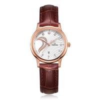 China Fashion Luxury Stainless Steel Case Back Wristwatch for Couple Lover for sale