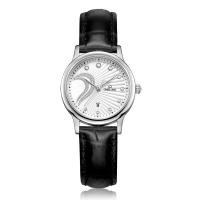 China Fashion Luxury Stainless Steel Case Back Wristwatch for Couple Lover for sale