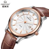 China Calendar Function Quartz Stainless Steel Watch Water Resistant , 2 Year Battery Life for sale