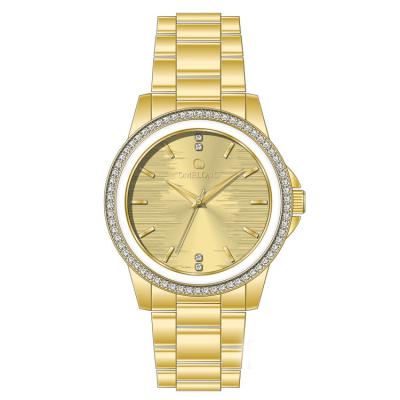 China Modern Luxury Stainless Steel Watch , Mineral Glass Men'S Quartz Wrist Watch for sale