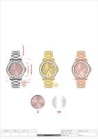 China Modern Luxury Stainless Steel Watch , Mineral Glass Men'S Quartz Wrist Watch for sale