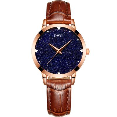 China Fashion Bright Stars Quartz Stainless Steel Watch With 3-5 Year Battery Life for sale