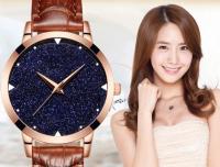 China Fashion Bright Stars Quartz Stainless Steel Watch With 3-5 Year Battery Life for sale