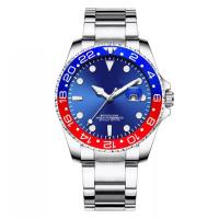 China Mineral Crystal Luxury Wrist Watch With Japan Quartz Movement PC21S for sale