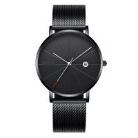 China Business Luxury Wrist Watch , Multifunction Watch Stainless Steel Back for sale