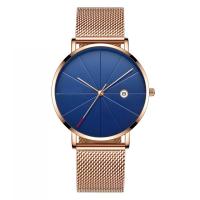 China Business Luxury Wrist Watch , Multifunction Watch Stainless Steel Back for sale