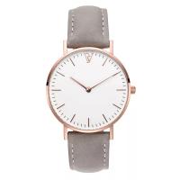 China Leather Band Modern Minimalist Watches , Quartz Japan Movt Womens Watch for sale