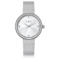 China Popular Round Alloy Quartz Watch Water Resistant With Analog Dial Display for sale