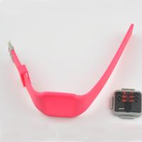 China Ladies And Mens Thin Silicone Watch Various Color For Giveaway Gift for sale